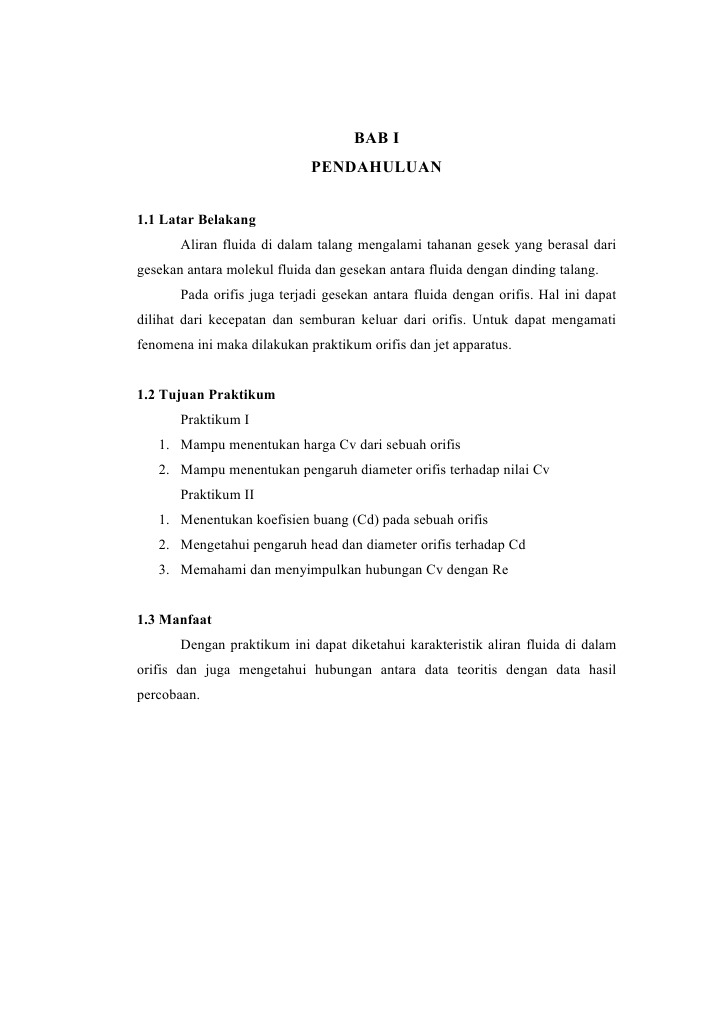 Orifis & Jet Apparatus | PDF