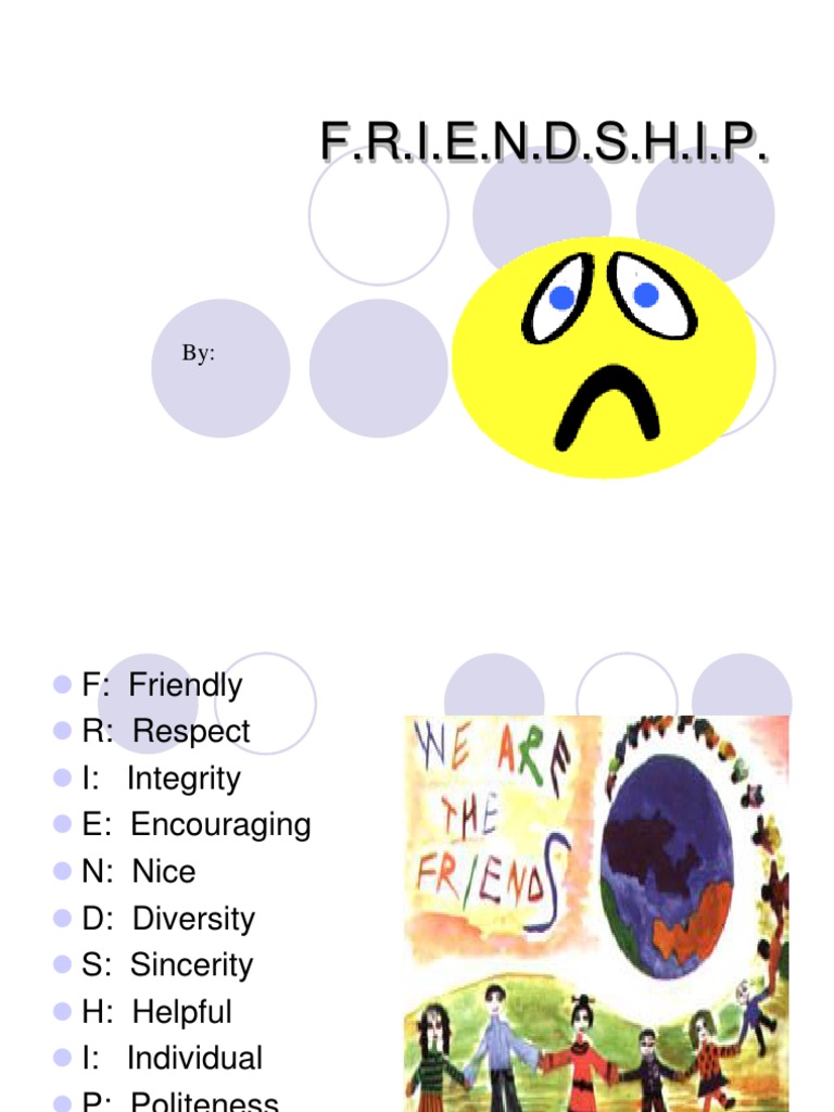 Friendship | PDF | Friendship