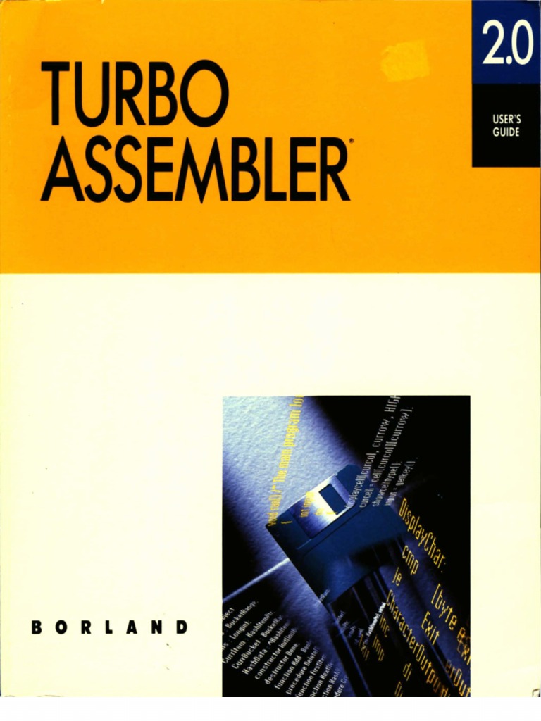 Turbo Assembler Version 2.0 Users Guide 1990 | PDF | Assembly Language | Subroutine