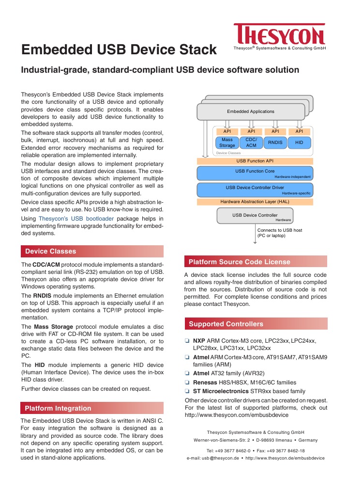 Embus B Device Stack | PDF | Device Driver | Embedded System