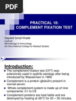 CFT Full Form - Complement Fixation Test | PDF | Complement System ...