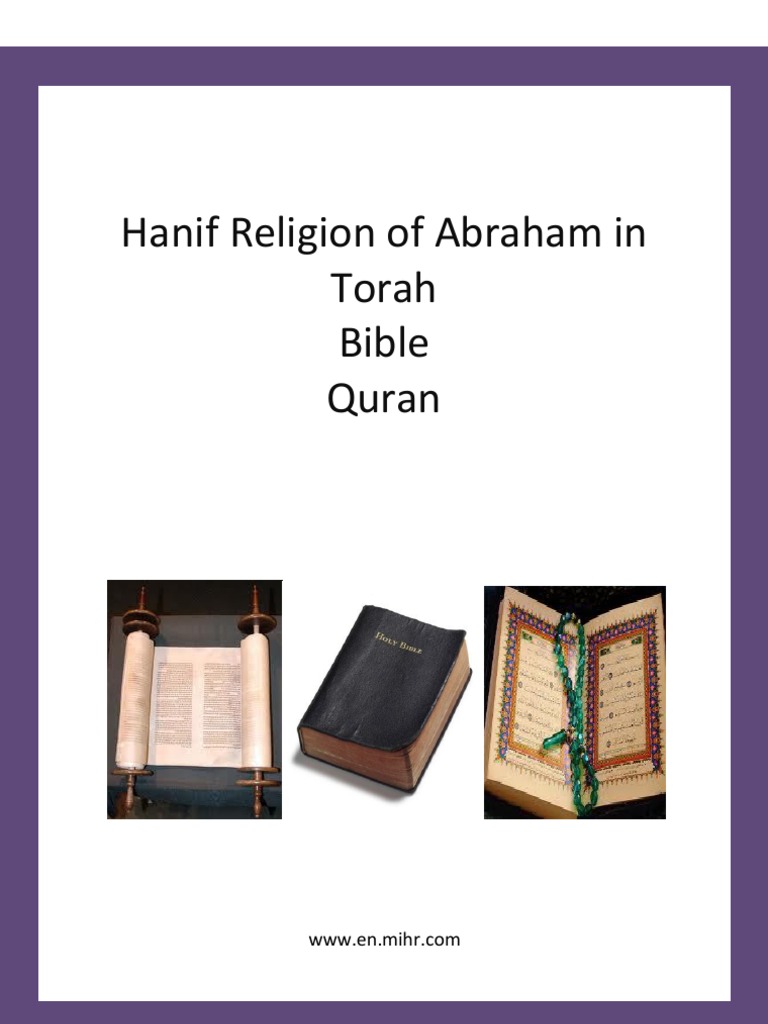 Hanif Religion of Abraham in Torah, Bible and Quran | John The Baptist ...