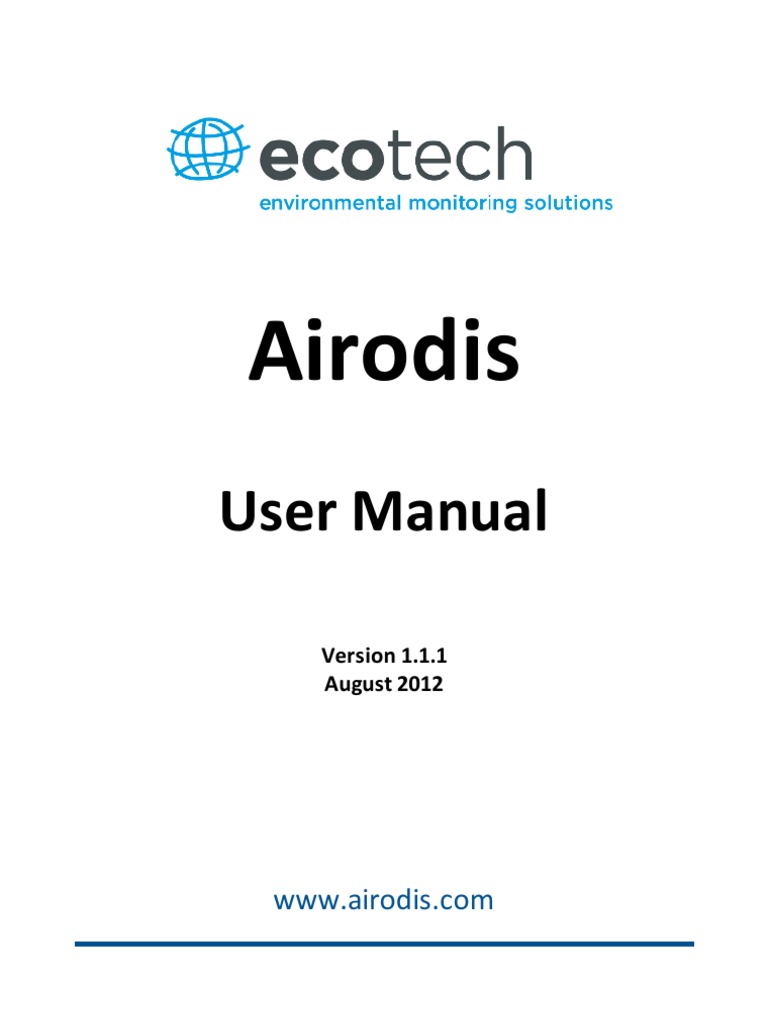 Airodis Manual | PDF | License | Installation (Computer Programs)