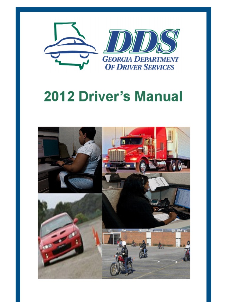 2012 GA Drivers Manual | PDF