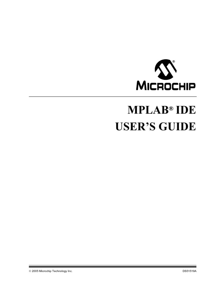 MPLAB IDE User's Guide Overview | PDF | Microcontroller | Embedded System