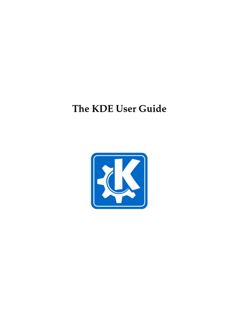 Userguide Kde | Download Free PDF | Desktop Environment | Button (Computing)