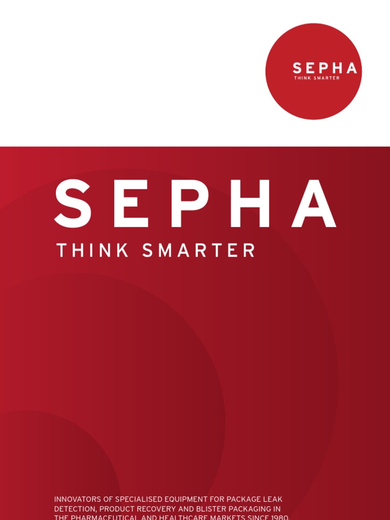 Sepha Corporate Brochure | PDF | Packaging And Labeling | Touchscreen