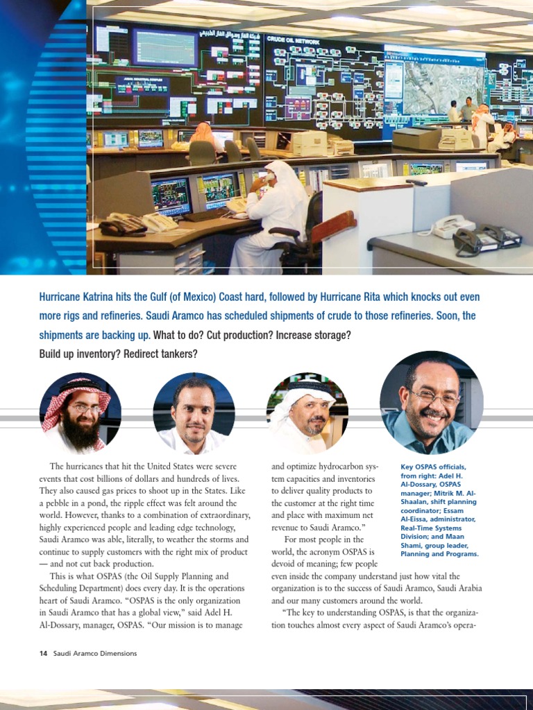Ospas Aramco | PDF | Petroleum | Natural Gas
