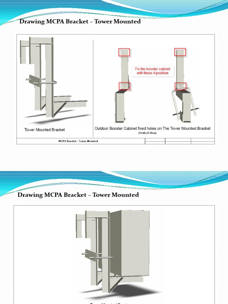 MCPA Tower Mounting Bracket | PDF