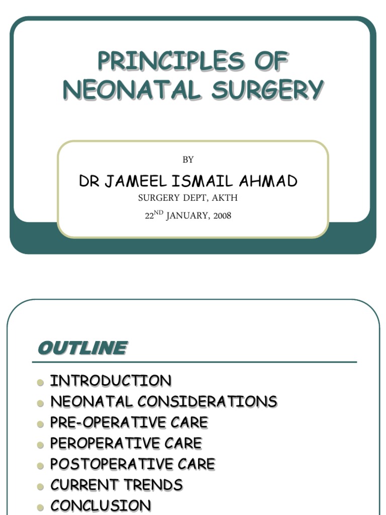 Principles of Neonatal Surgery | PDF | Hypoglycemia | Kidney