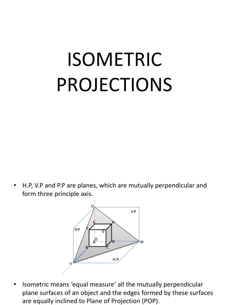 Isometric Projections | PDF | Sphere | Geometric Objects