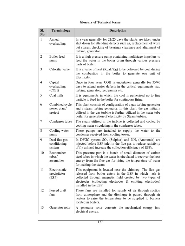 Common Engineering Glossary | Download Free PDF | Boiler | Steam