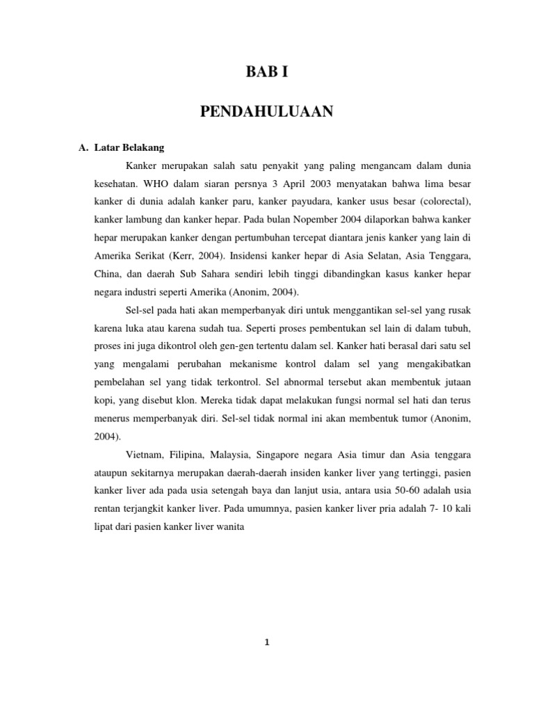 Makalah Askp CA Hepar | PDF