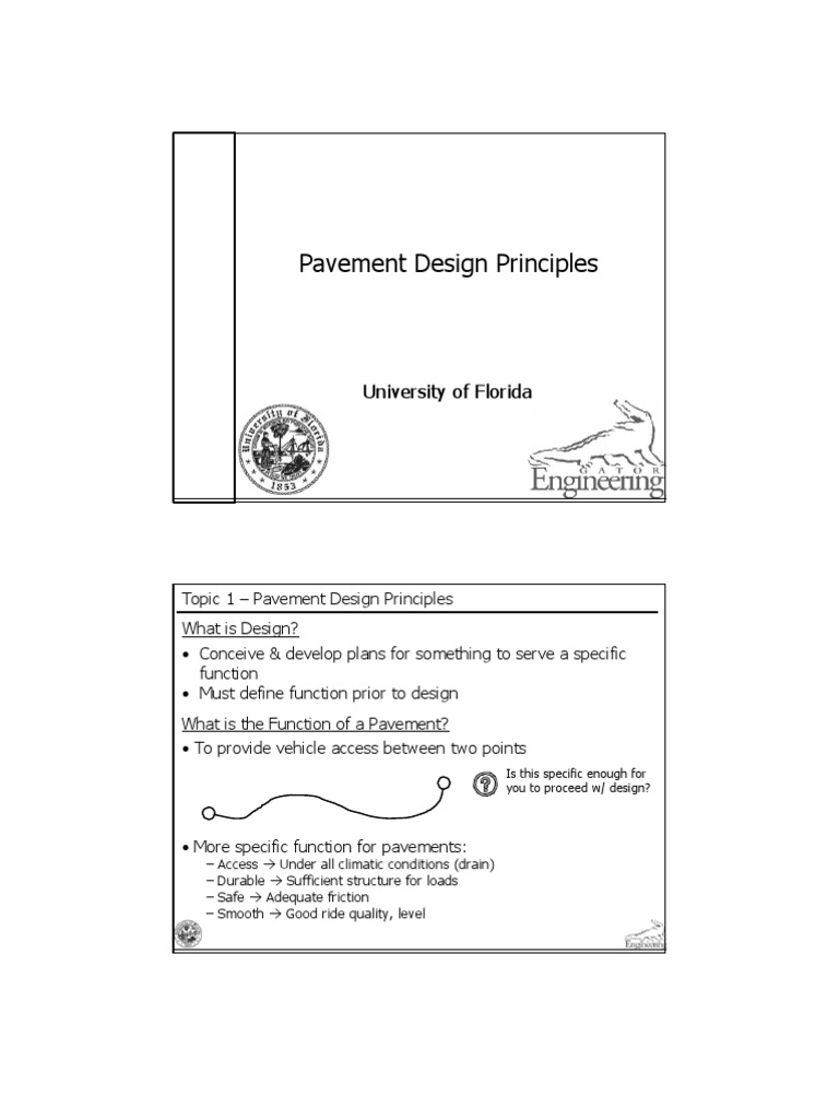 Topic 1 - Design Principles2 | PDF | Road Surface | Road