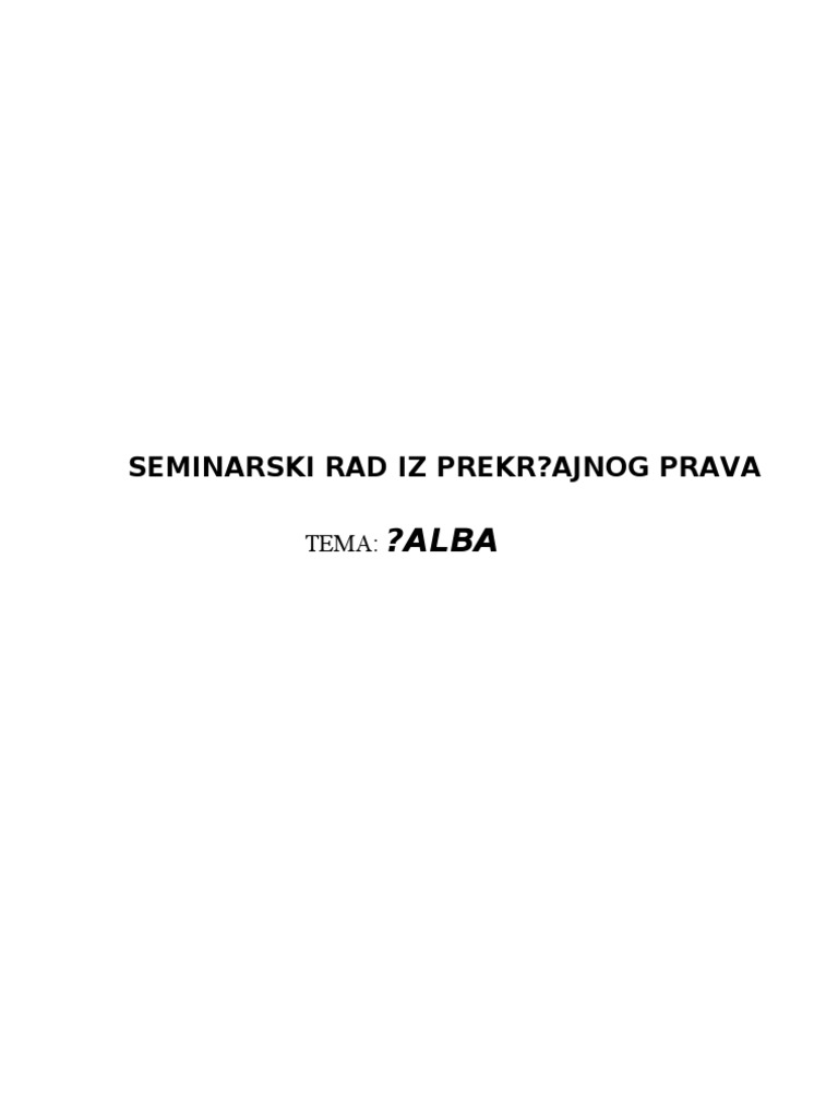 Zalba | PDF