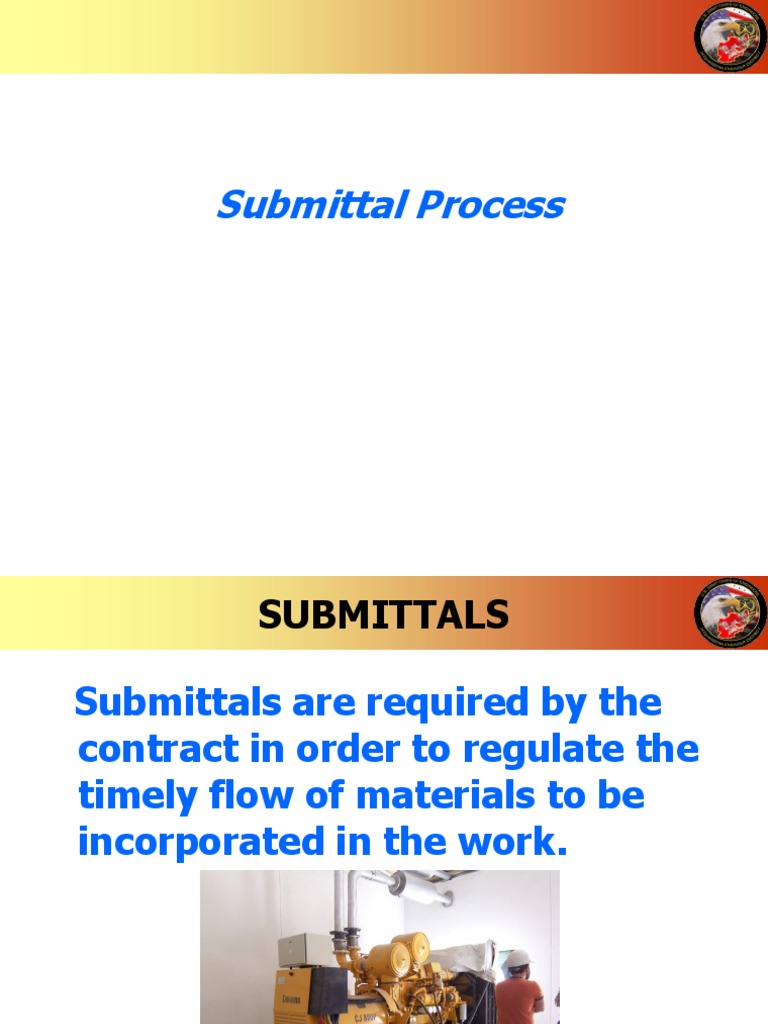 Submittal Process | Download Free PDF | Specification (Technical ...