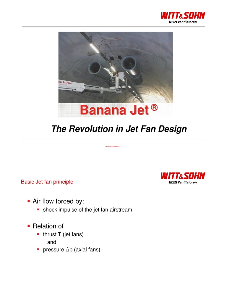 Banana Jet - The Revolution of Jetfan Design | PDF | Jet Engine ...
