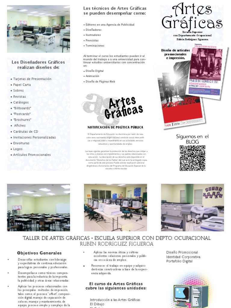 Opusculo Taller de Artes Graficas 2014-2015 | PDF | Diseño de ...