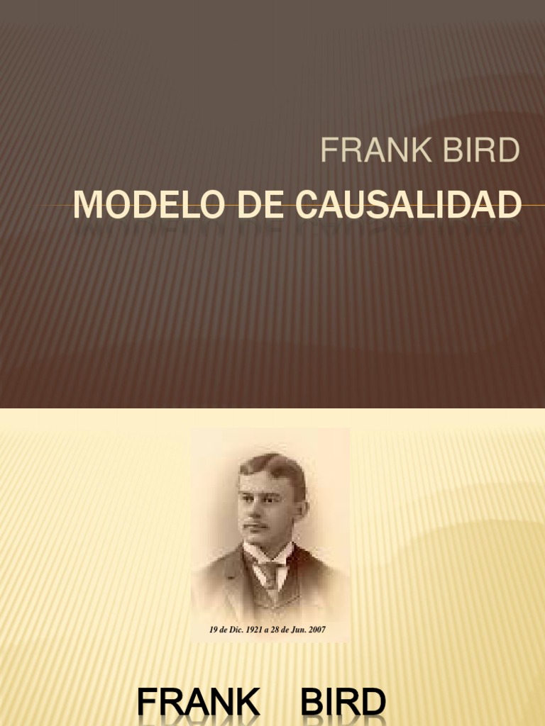 Frank Bird Diapo Final | PDF | La seguridad | Estrés (biología)
