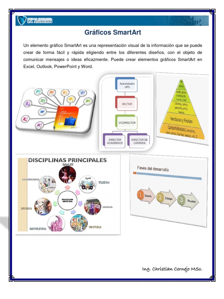 Graficos SmartArt | PDF | Point and Click | Microsoft Excel