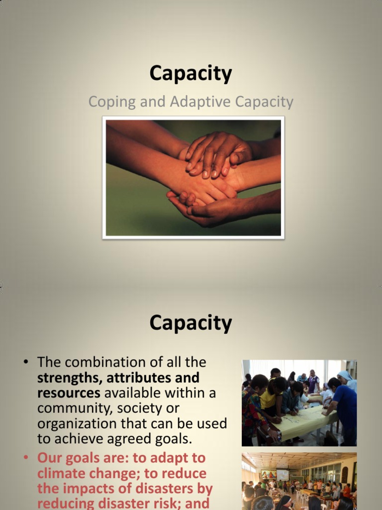 Coping and Adaptive Capacity in DRR | PDF