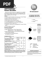U1560 Diode Datasheet | PDF | Rectifier | Diode