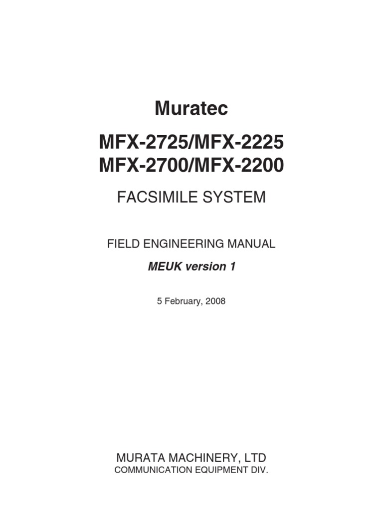 sm-MFX2200 2225 2700 2725 | PDF | Image Scanner | Printer (Computing)