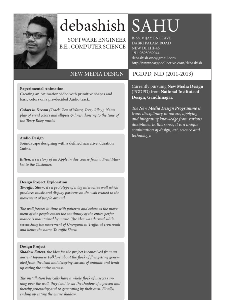 Debashish Sahu: Software Engineer Profile | PDF | Share Point | World ...
