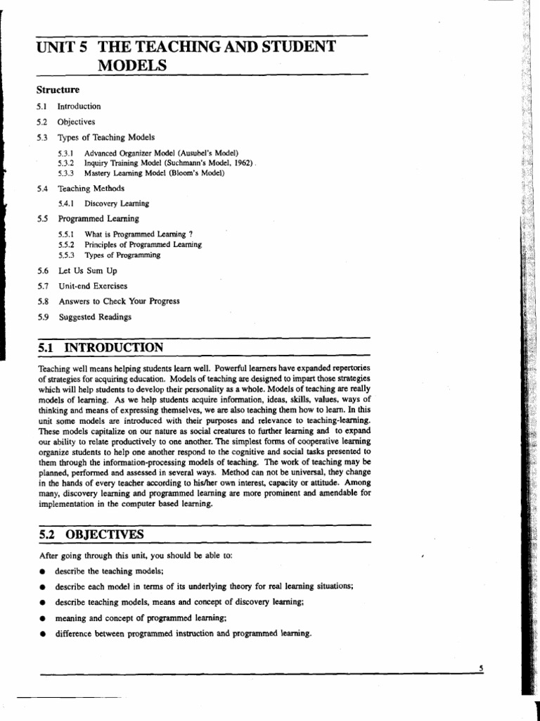 Syntax | Teaching Method | Learning