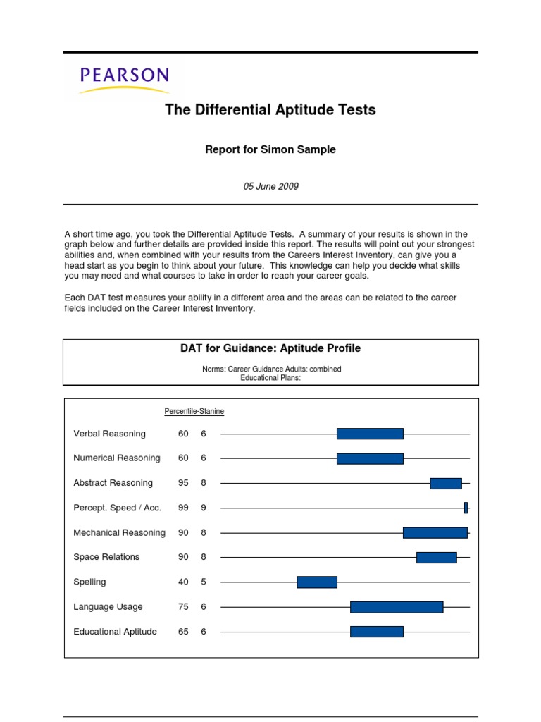 DAT Sample Report | Abstraction | Reason