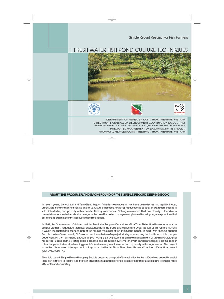 Freshwater Fishpond Culture | PDF | Fish | Agriculture