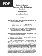 Republic Act No. 7784 | PDF | Teacher Education | Philippines