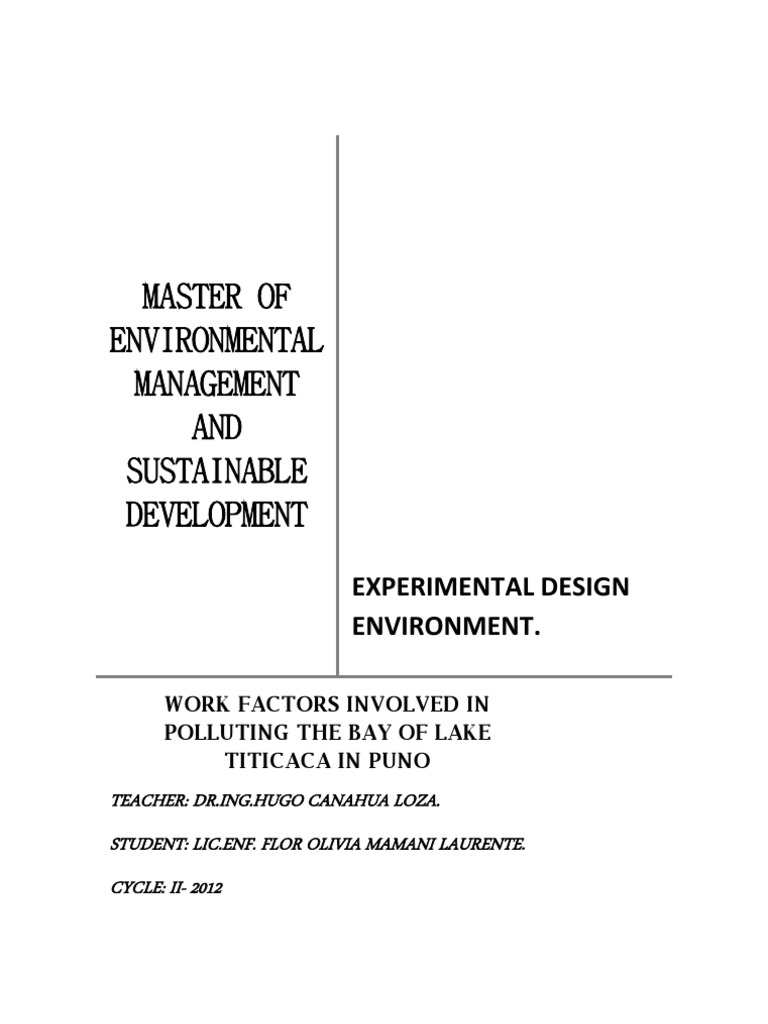 Experimental Design Work | PDF | Errors And Residuals | Coefficient Of Determination