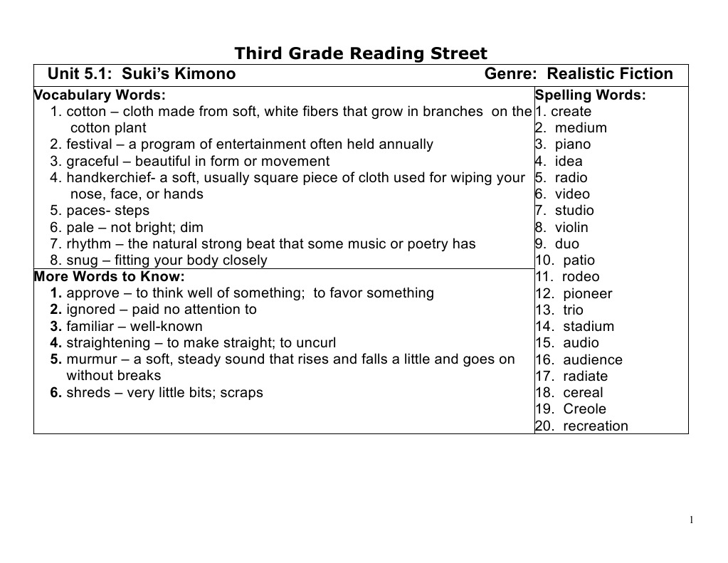 Unit 5 Story Words and Skills | PDF | Dough | Phonics