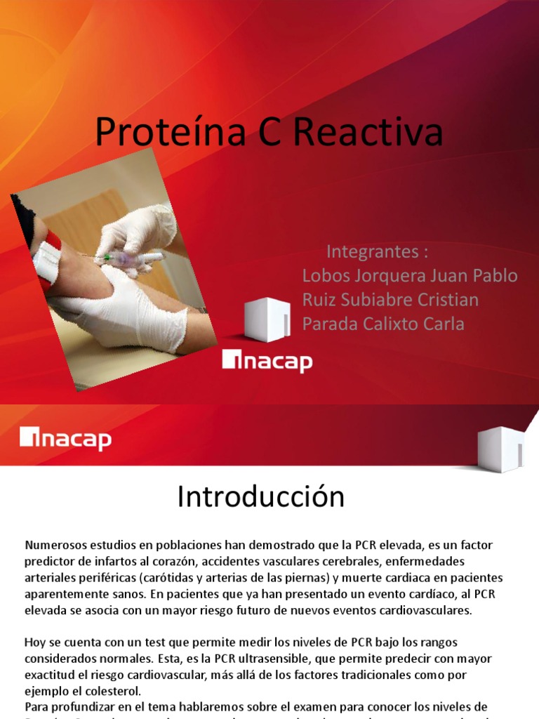 Proteina C Reactiva | PDF | Proteína C-reactiva | Lupus eritematoso sistémico