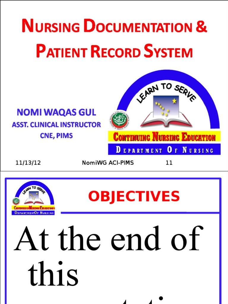 Nursing Documentation Essentials | PDF | Medical Record | Nursing