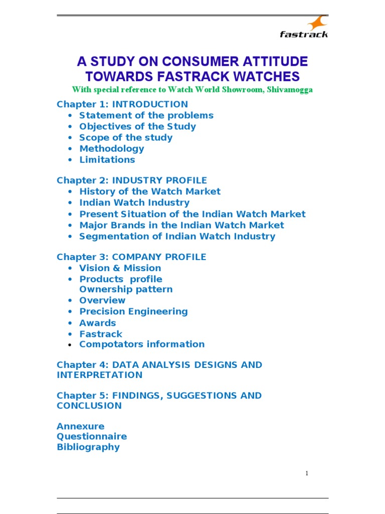 Fast Track | PDF | Brand | Watch