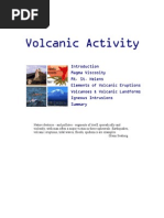 Magma Viscosity Comparison Worksheet | PDF | Magma | Volcano