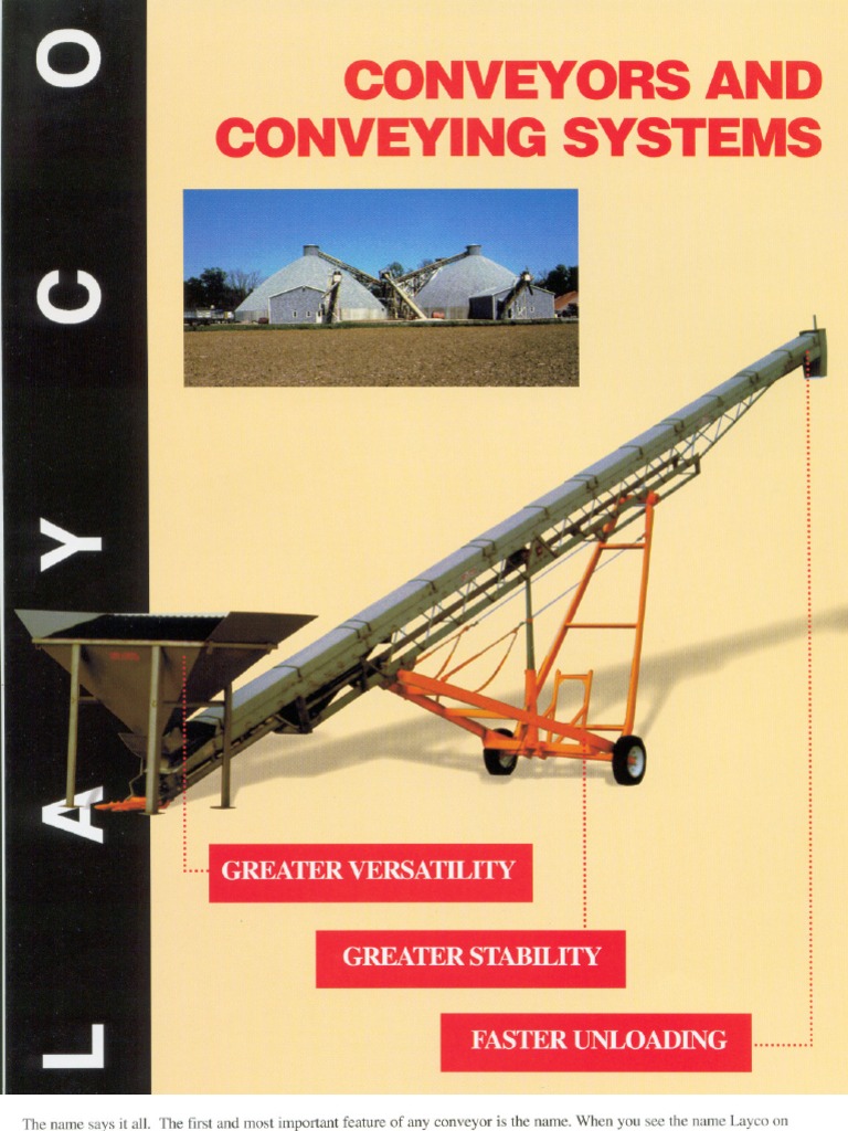 Conveyor Brochure | PDF | Belt (Mechanical) | Truck