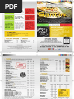 PGL UK Menu English | PDF | Pasta | Curry