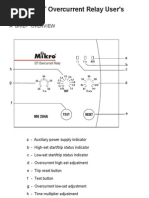MIKRO NX201A - Earth Fault Relay User - Manual-1 | PDF | Relay ...