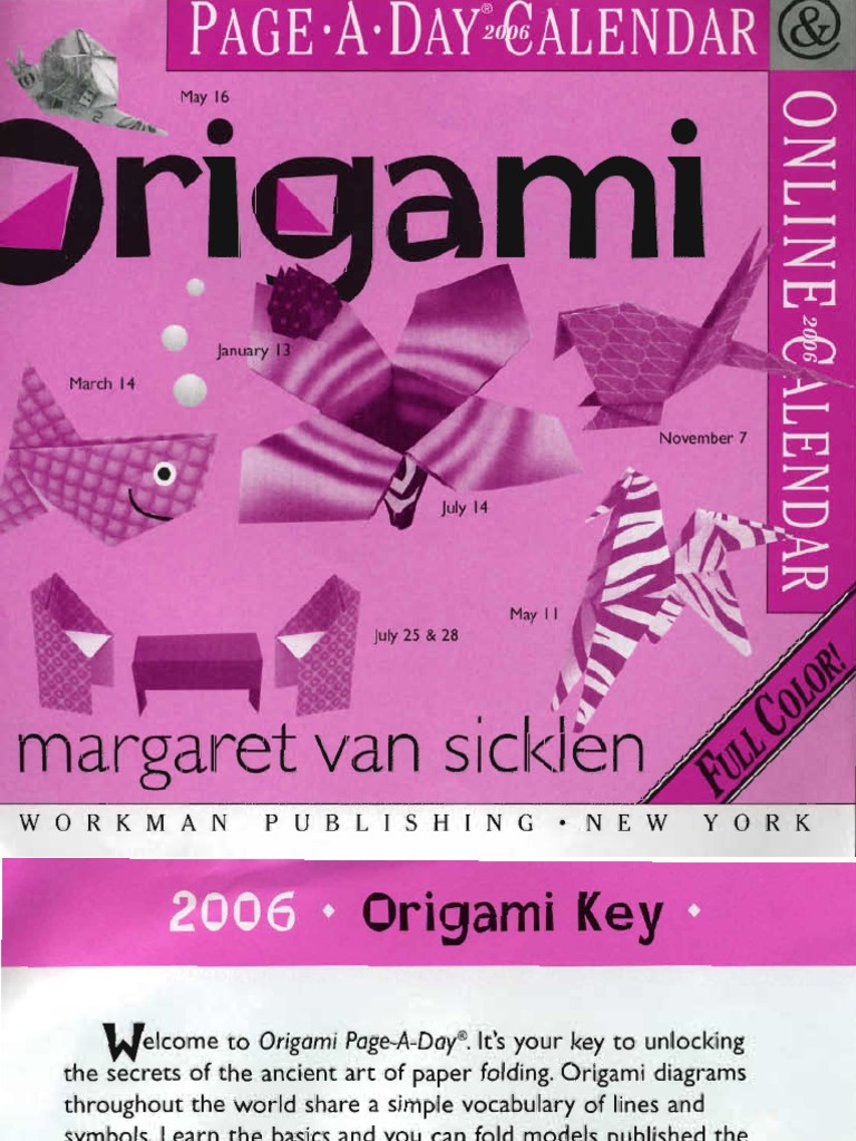 Origami Calendar | PDF