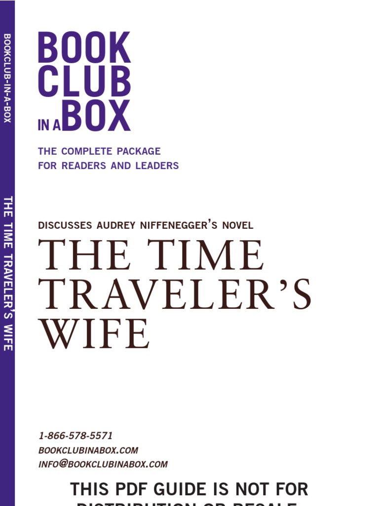Book Club BOX: The Time Traveler'S Wife | PDF | Novels | Science