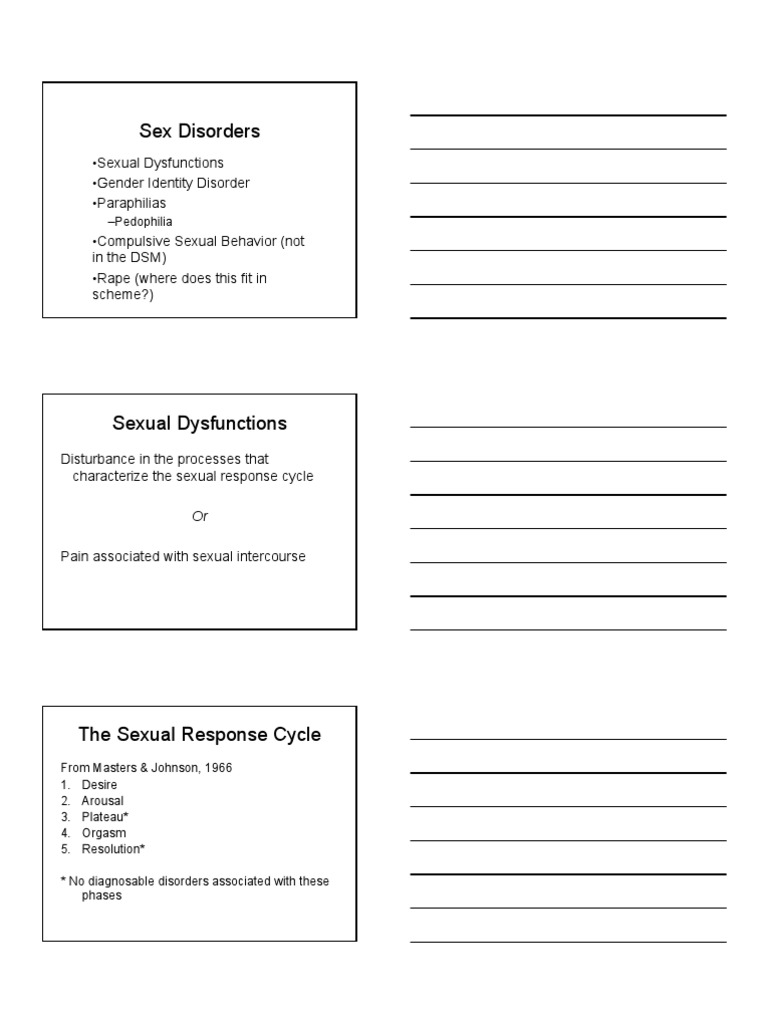 Sex Lec Eleven Three Pedophilia Sexual Dysfunction 3975