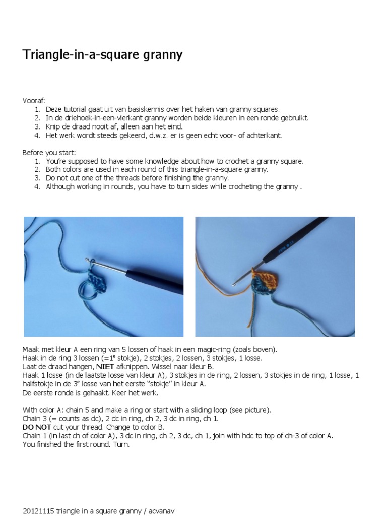 Triangle in A Square Tutorial | PDF