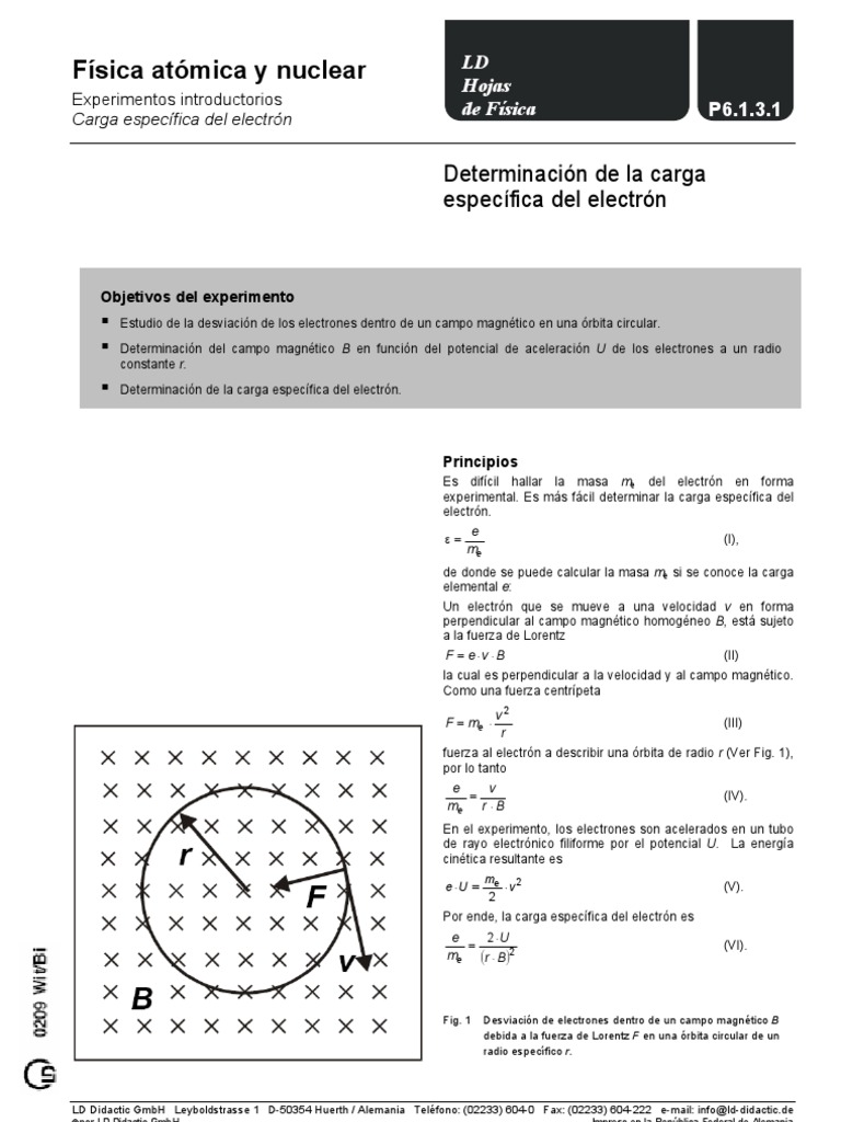 Ley Bold | PDF | Electrón | Desintegración radioactiva