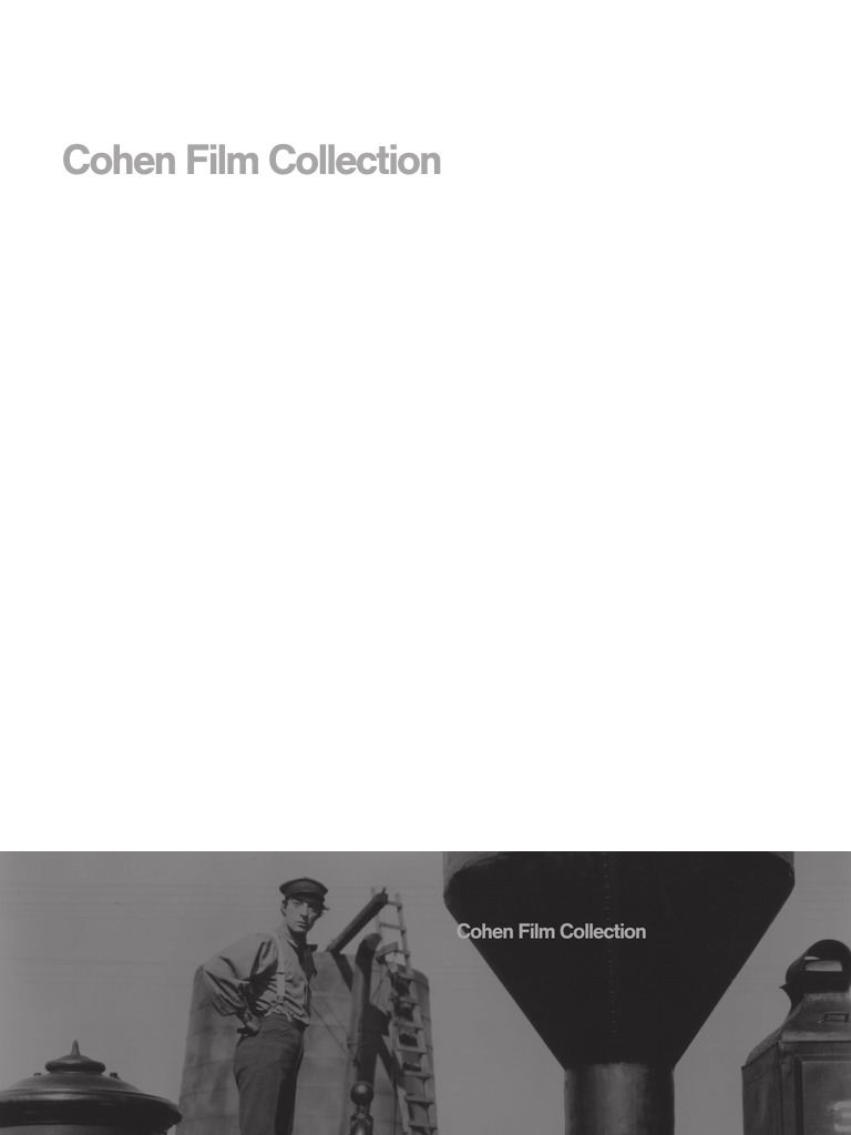Cohen Film Collection - Catalog Book | PDF | Cinema | Leisure