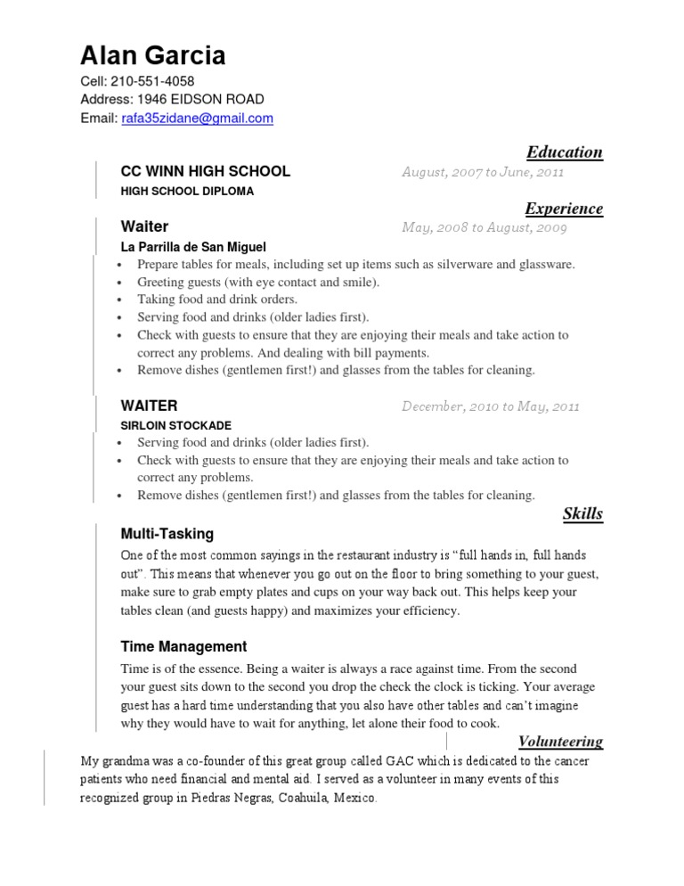 Resume Alan | PDF