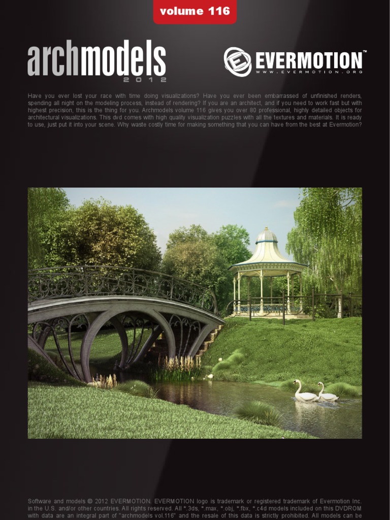 Archmodels Vol 116 | PDF | Rendering (Computer Graphics) | Texture Mapping