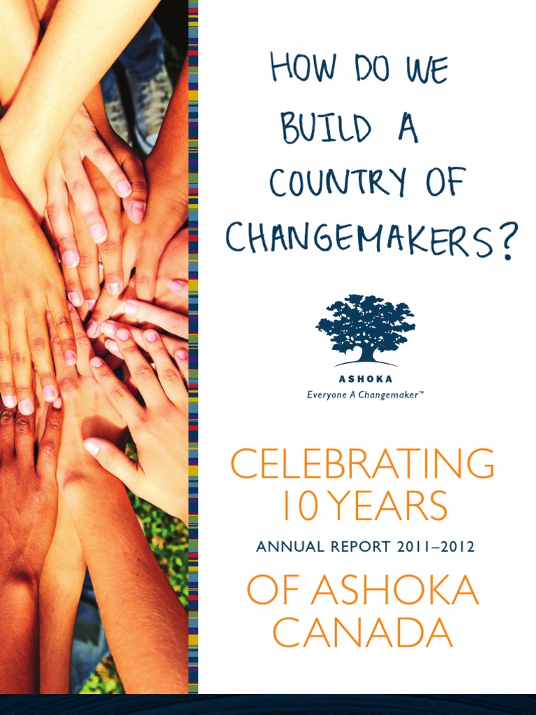 Ashoka Canada Annual Report 2011-12 | PDF | Social Entrepreneurship ...